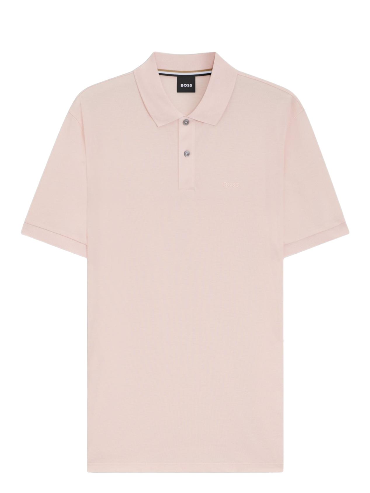 HUGO BOSS Boss Hugo Boss Pallas Embroidered Straight Hem Polo Shirt